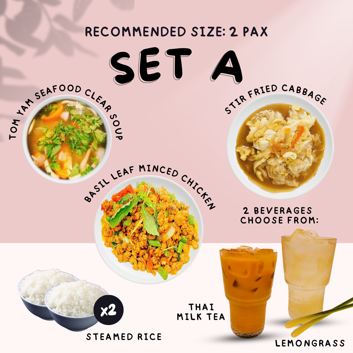 Thai Taste Explosion: Set Meals for 2-4 Pax at Lotus Thai